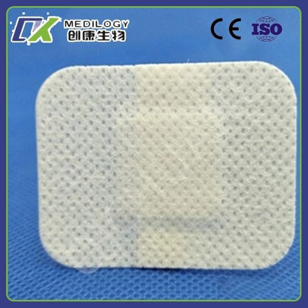 Quality Medical Surgical Wound Plaster PU Film Non Woven Absorbent Pad Dressing for sale