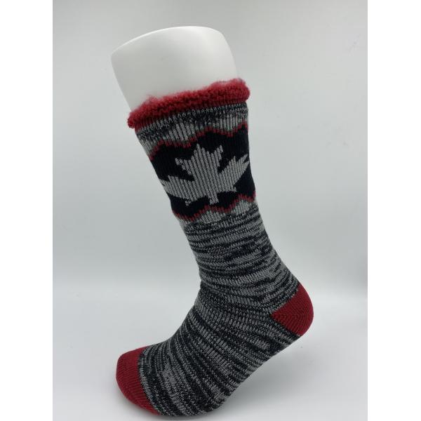 Quality Outdoor Funky Mens Socks Jacquard Melange Boots Socks Ladies for sale