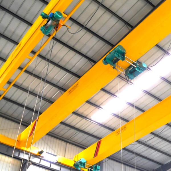 Quality Automatic Single Girder Overhead Crane 5 Ton With Electric Hoist for sale