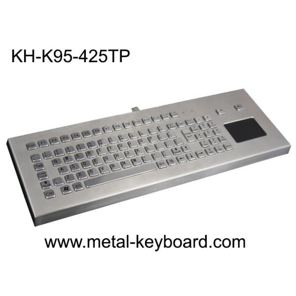 Quality PS/2 USB Desktop IP65 Stainless Steel Keyboard for sale