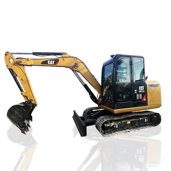 Quality Used Caterpillar 305.5E2 Excavator 0.22m³ Bucket Capacity 34kw Rated Power 5.5 Tonnage for sale