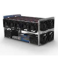Quality Graphics Case Crypto Coin 8gpu Ethereum ETH Mining Frame Rig Open Air Stackable for sale