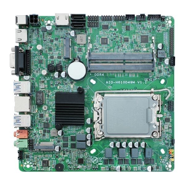 Quality Desktop AIO lga 1700 Mini Itx Motherboard With I3 12300 I5-12400 I7-12700 I9-12900 4K UHD for sale