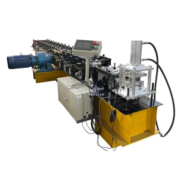Quality “Custom Size & Speed Bottom Guide Rail Roll Forming Machine Factory Price for sale