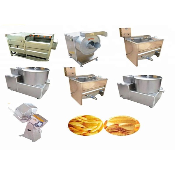 Quality French Fries Machine Electric Potato Fryer Potato Chips Processing Machine for sale