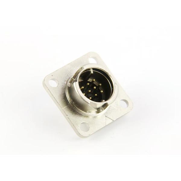 Quality 2 Pin 10 Pin Circular Wire Connector Servo Encoder Male Soldering Termination for sale