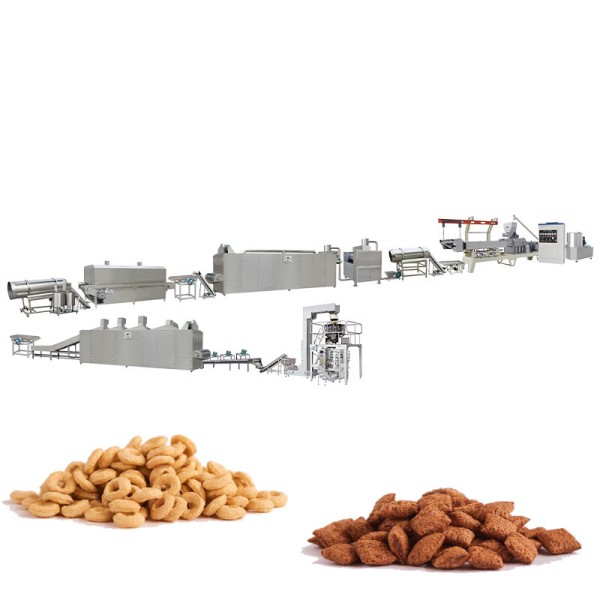 Quality Automatic Kellog Corn Flakes Processing Line Turnkey Breakfast Cereal Extruder for sale