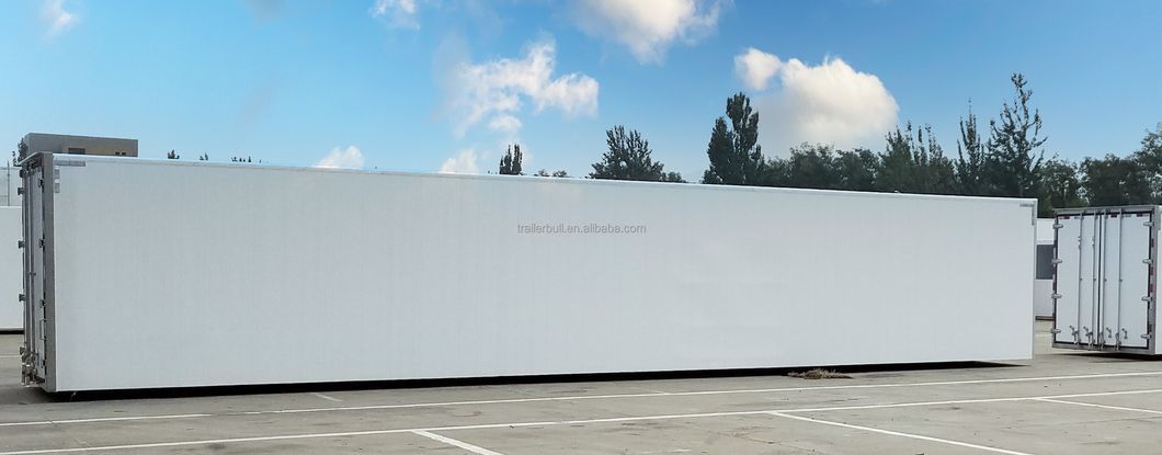 30FT Single Axle Chill and Frozen Truck Trailer with Thermoking Refrigeration Units for Fresh and Refrigerated Foods