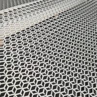 Quality 1.0mm Perforated Aluminum Mesh Durable Perforated Metal Mesh Sheet for sale