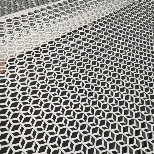 Quality 1.0mm Perforated Aluminum Mesh Durable Perforated Metal Mesh Sheet for sale