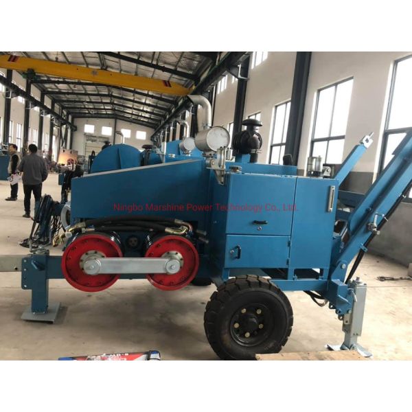 Quality Power Electric Cable Hydraulic Puller With 5Km/H Maximum Pulling Speed for sale