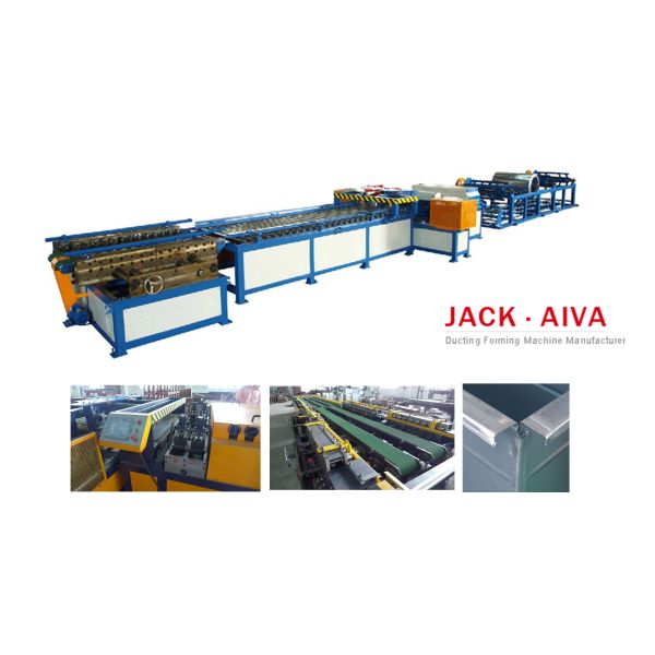 Quality Square Duct Auto Coil Line Ⅳ Duct Coil Line for sale
