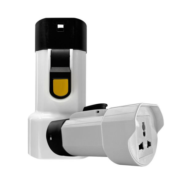 Quality IP 55 White Portable 3.5kw EV Adapter Discharger MG 4 EV Electric Vehicle Load Discharge Gun Type2 V2L Plug Adaptor Ford Focus for sale