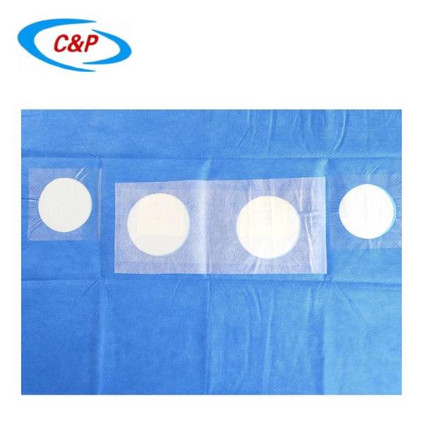 Quality Customized Blue Medical Angio Drape Breathable For Hospital for sale