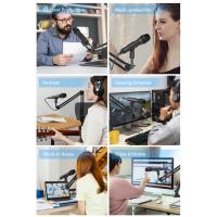 China 176g Handheld Studio Condenser Microphone With Sound Card for sale