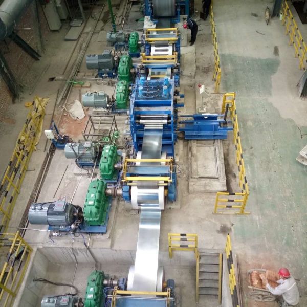 Quality Metal Ss  Strip Cgl Line Process 0.13-2.5mm 700-1450mm for sale