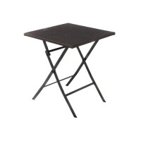 Quality Multifunction Folding Rattan Garden Table Patio Bistro Furniture for sale