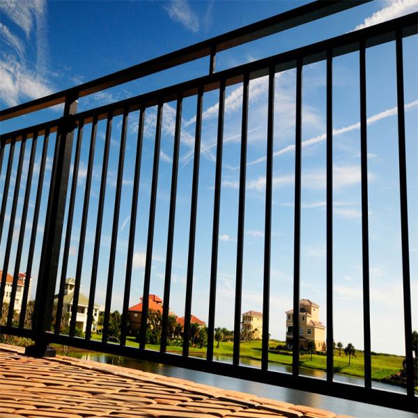 Quality Custom Aluminum Railing with Sanding Galvanized Surface Treatment for sale
