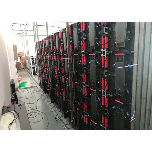 Quality 14 Bit 6mm Outside Led Video Wall Screen Permanent With Nova Linsn Control for sale