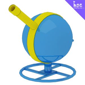 Quality Indoor Ball Blaster Cannon for Kids with Rapid-Fire Action for sale
