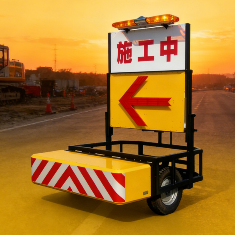 RMHs truck mounted attenuator in operation