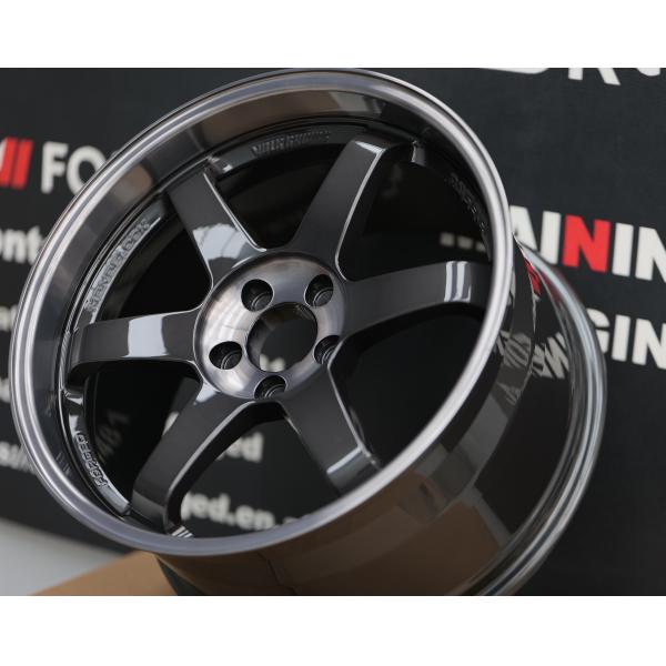 Quality Rays Volk Racing Forged Wheels Te37 SL Double Black Deep Dish for sale