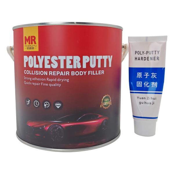 Quality Easy Polish Car Paint Putty Polyester Putty For Car Eco Friendly for sale