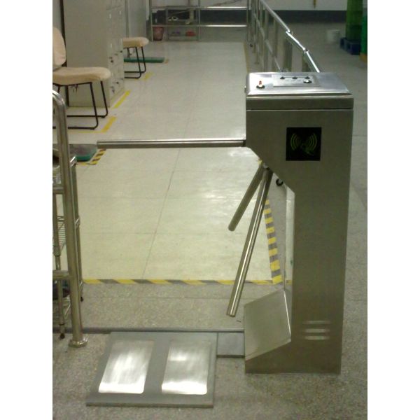 Automatic ESD Turnstile 304 Stainless Steel Electronic Barrier Gates ...