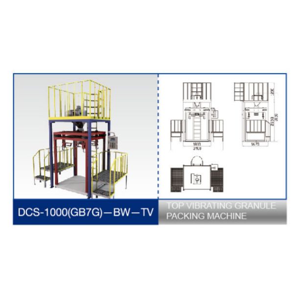 Quality DCS-1000 (GB7G)-BW-TV Ton Bag Packing Machine 10-40 Bags / Hour Capcacity for sale