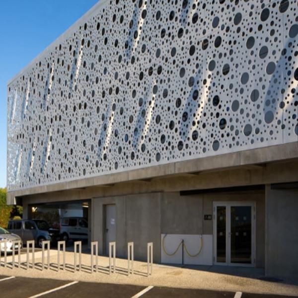 Quality Decorative Stainless Steel Metal Screen Carved Laser Cut Metal Facade Panel for sale