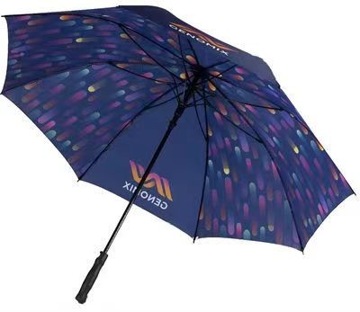 Quality Popular Customized Logo and Pattern Sublimation Umbrella with Rubber Coating for sale