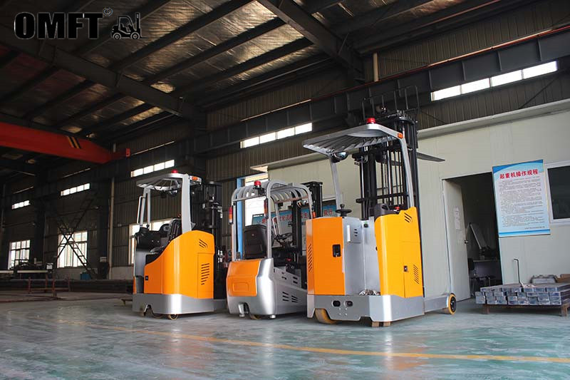 with Good CE and ISO Quality Electric Reach Stacker Electric Clamping Drum Stacker