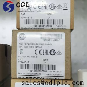 Quality Allen Bradley 1794-lB16 I/O Module 16 Digital Sink Inputs 24VDC for sale