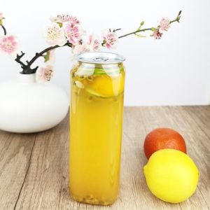 Quality 500ml Food Grade Square Plastic Bottles For Tea Packaging for sale