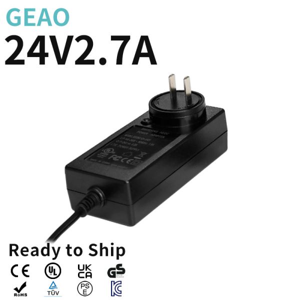 Quality 24V 2.7A Multi Purpose Power Adapter Lightweight Electronic Power Adapter CCC for sale
