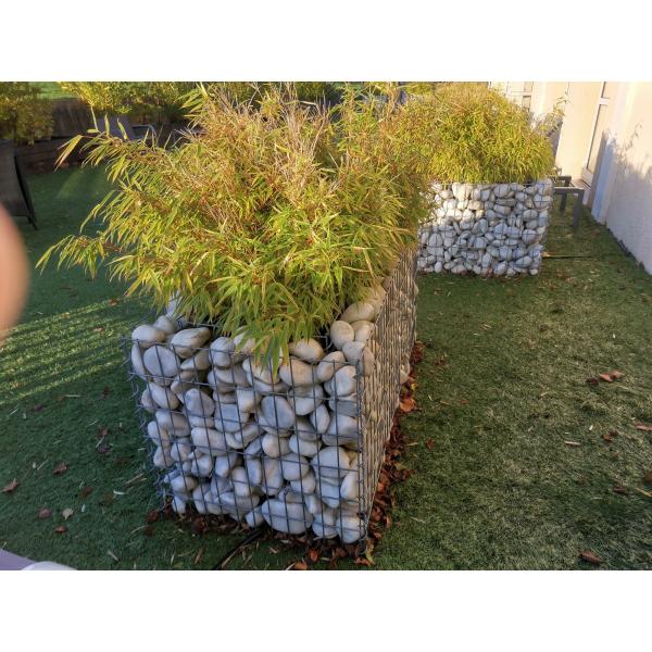 Quality Galvanized Welded 3mx1mx1m Gabion Wire Mesh For River Bank Retaining Wall for sale