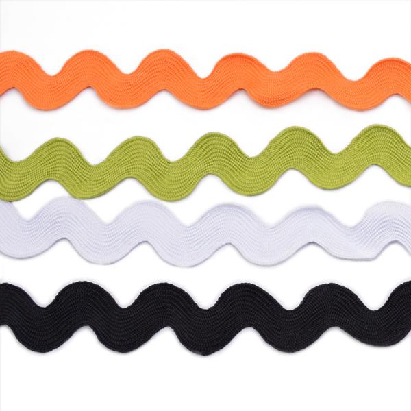 Quality Recycled Polyester 1/2" 3.8cm Rick Rack Trim for sale