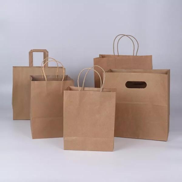 Quality Customized Logo Printed Gift Carrier Bags Personalized Glossy Lamination for sale