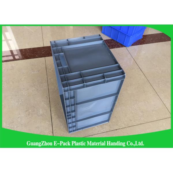 Quality Heavy Duty Plastic Euro Stacking Containers Food Grade For Fruit And Vegetable for sale