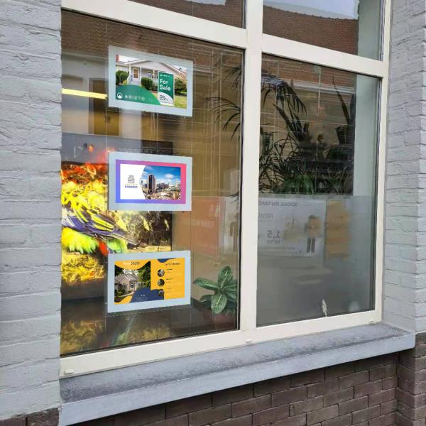 Quality Jcvision Rod Powered Digital Signage Screens 21.5in 12VDC For Window Displays for sale