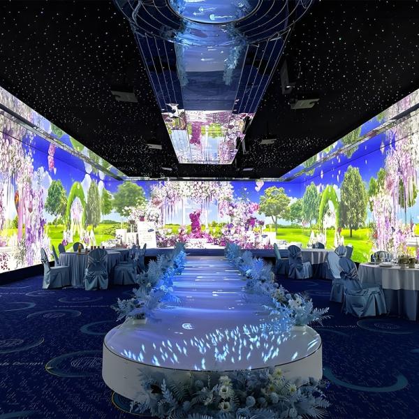 Quality Digital Mapping Hall Immersive Wall Projection Experience Immersive Projector for sale