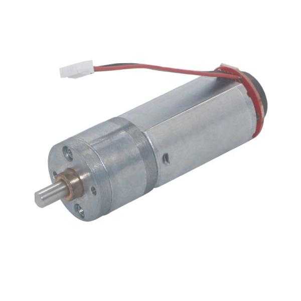 Quality 20mm Diameter Brush Small Gear Motor High Torque 480RPM Low Voltage DC 6V for sale