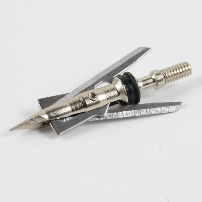 Archery Broadhead Hunting Compound 100 Grain Metal Arrow Heads