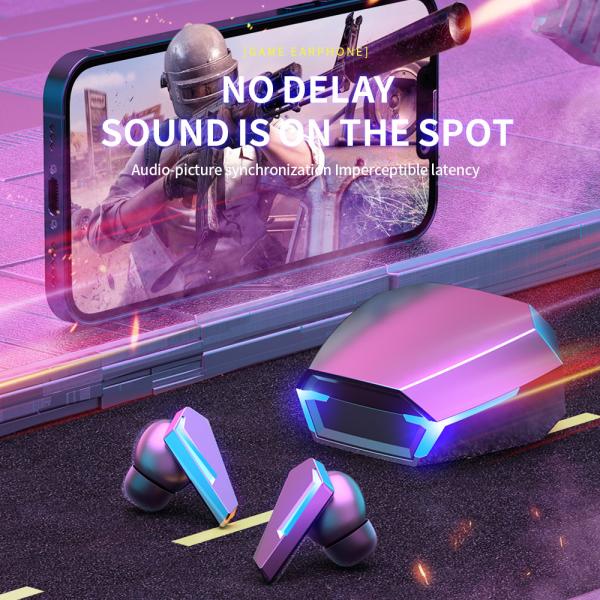 Quality Low Latency Gaming and Phone Call True Wireless Headset with Noise Cancelling for sale