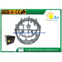 Quality Round Shape Dancing Musical Water Fountain With Control Unit Customized for sale