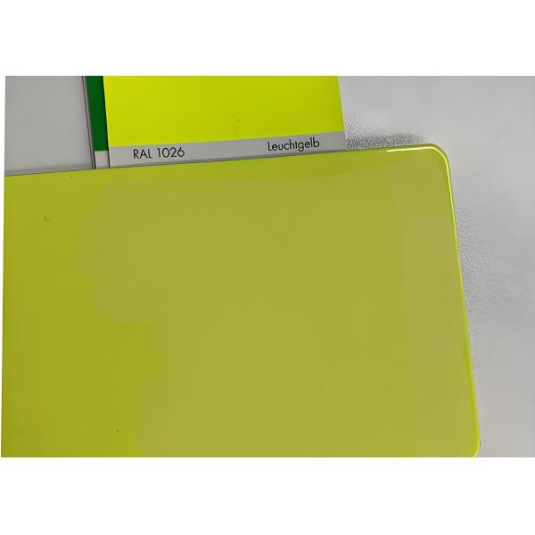 Quality Fluorescent Thermoset Epoxy Polyester Powder Coating Paint UV Resistant for sale