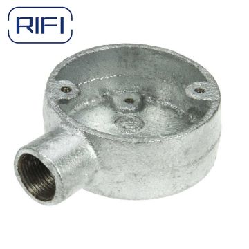Quality RIFI One Way Terminal Way Circular Junction Box Surface Mounting Type Long for sale
