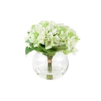 Quality Realistic Hydrangeas Silk Fake Flowers Centerpieces 15cm 20cm for sale
