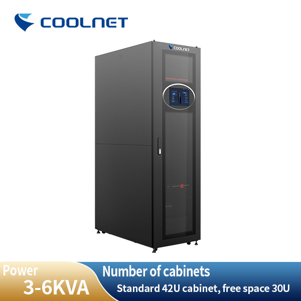 Quality Integrated Micro Data Center with DC Inverter Cooling Online UPS System and for sale