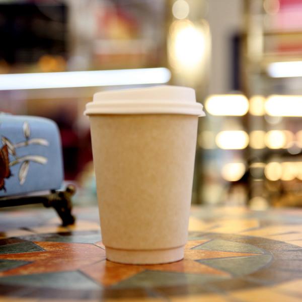 Quality 100% Biodegradable Disposable 8OZ Sugarcane Bagasse Pulp Paper Cup Custom Logo for sale